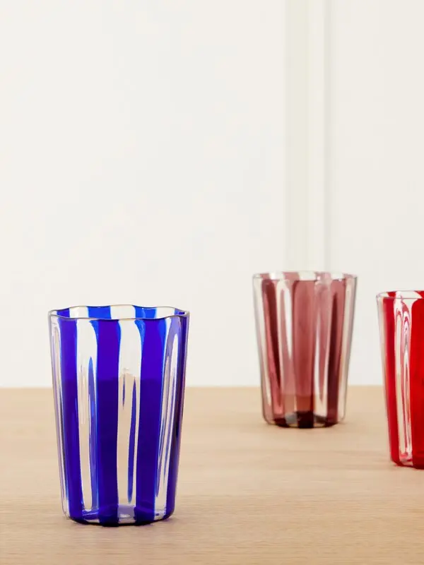 LAGUNA~B Berlingot Large Murano Glass Tumbler