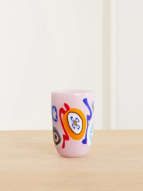 LAGUNA~B Goto Large Murano Glass Tumbler - Purple