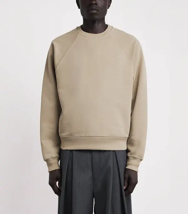 AMI Paris Cotton De Coeur Sweatshirt