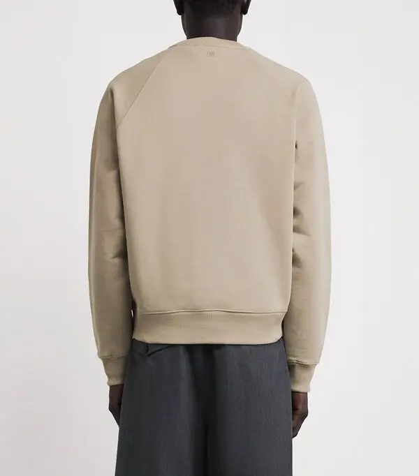 AMI Paris Cotton De Coeur Sweatshirt