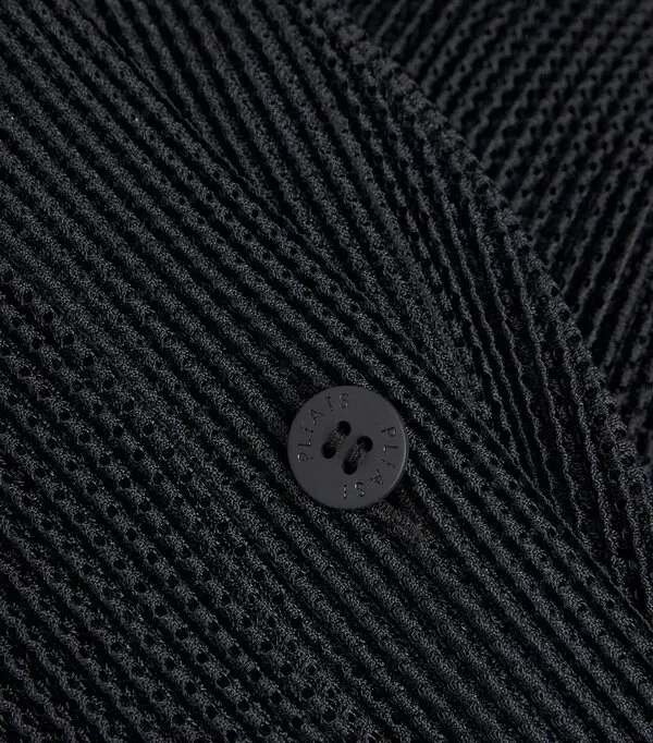 Issey Miyake Tatami Cropped Cardigan