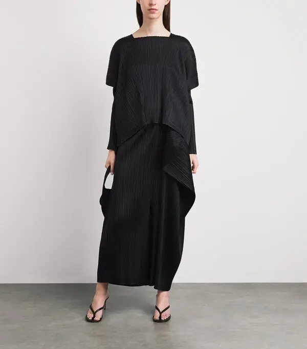 Issey Miyake Pleated Module Top