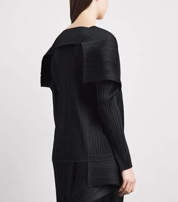 Issey Miyake Pleated Module Top