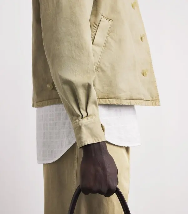 Auralee Cotton Garment-dyed Jacket