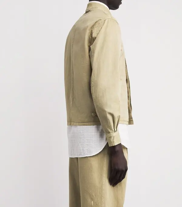 Auralee Cotton Garment-dyed Jacket