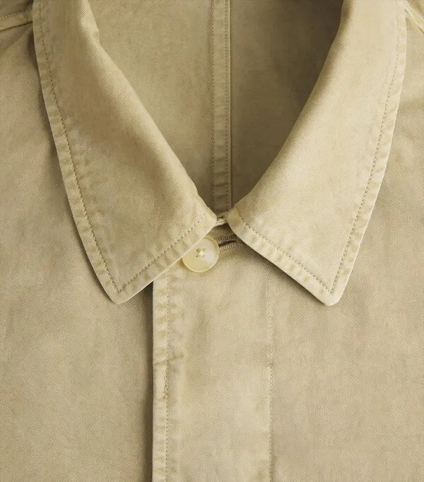 Auralee Cotton Garment-dyed Jacket