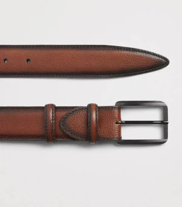 ELLIOT RHODES Burnished Leather Belt