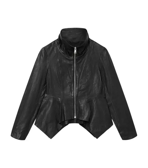 ALLSAINTS Leather Grace Biker Jacket