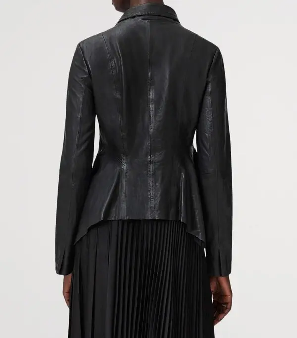 ALLSAINTS Leather Grace Biker Jacket