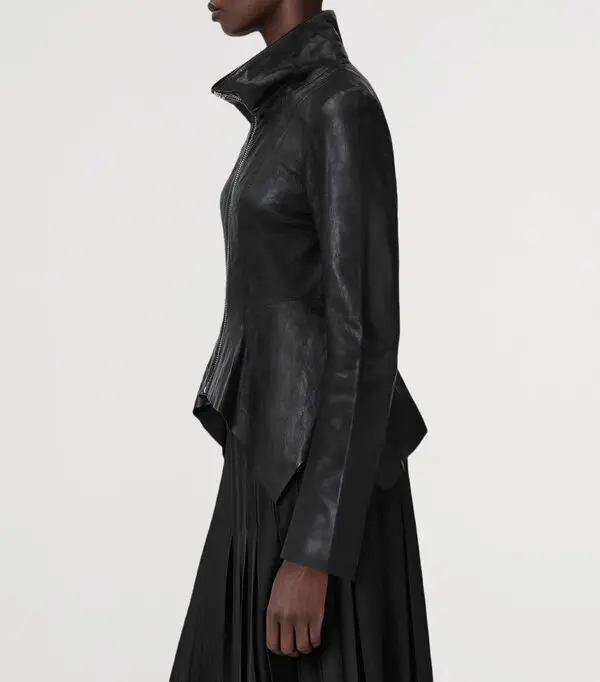 ALLSAINTS Leather Grace Biker Jacket