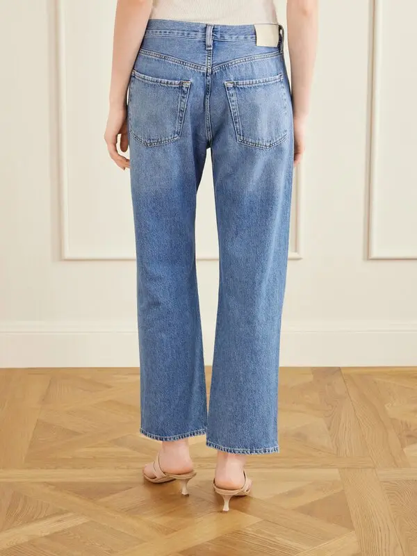 Citizens Of Humanity Winslow Mid-rise Straight-leg Boyfriend Jeans - Blue