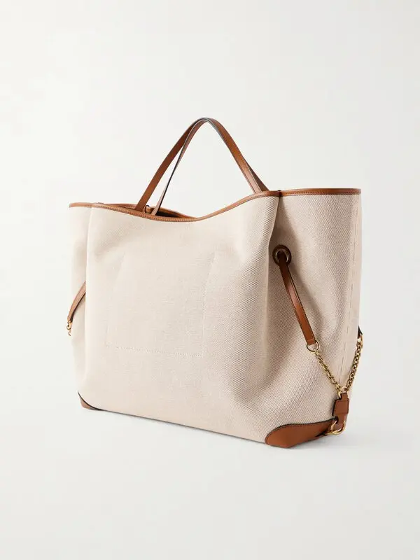 Chloé Clover' Tote Bag - Neutrals