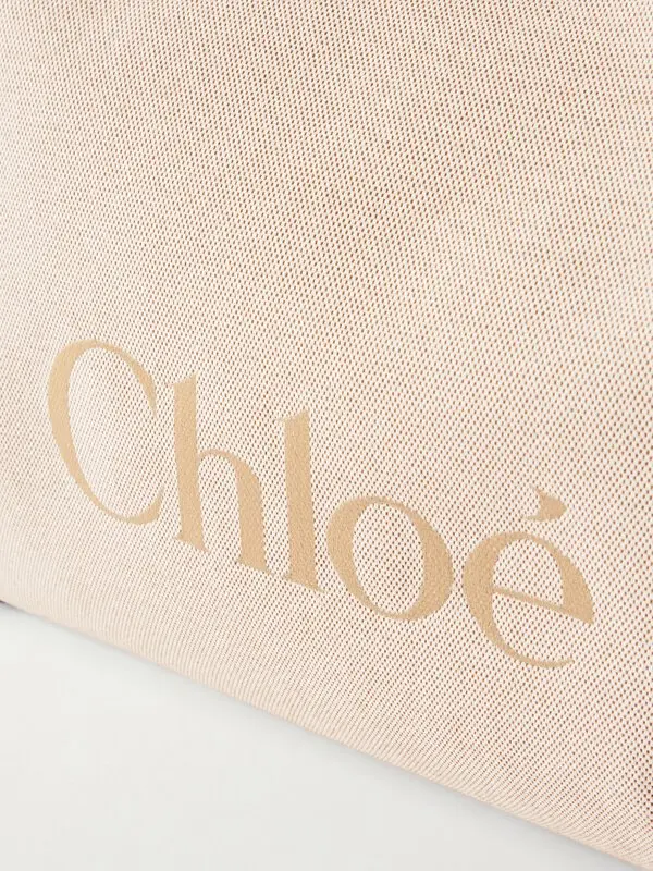 Chloé Clover' Tote Bag - Neutrals