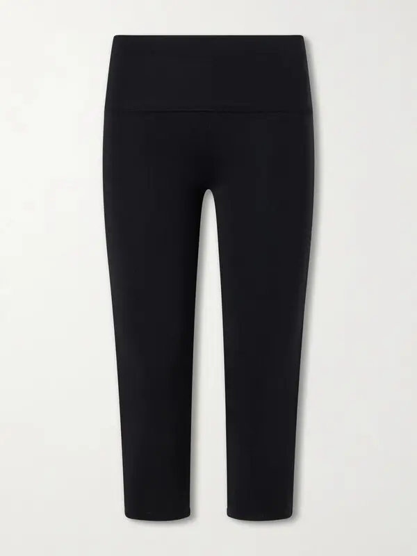 Eterne Stretch-modal Capri Leggings