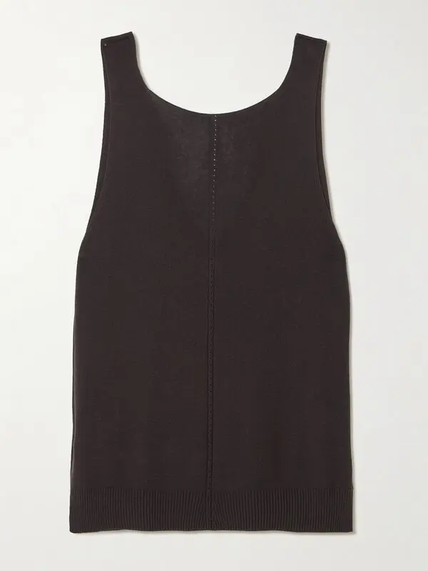 JOSEPH Knitted Silk Tank