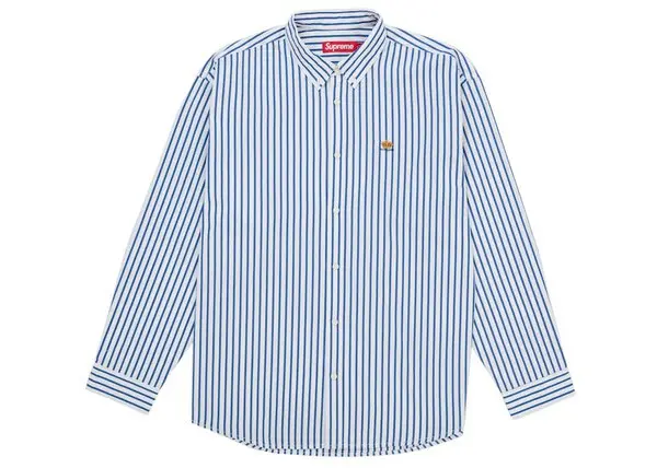 Supreme Stripe Shirt - Blue