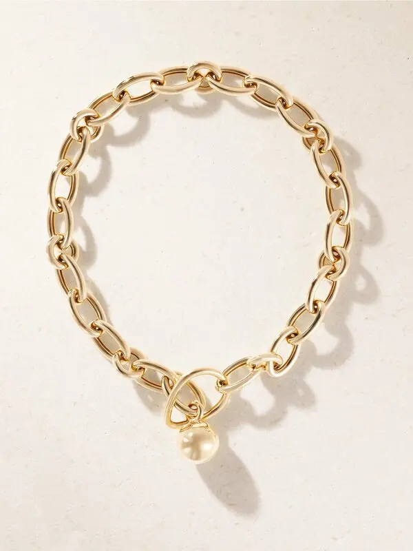 ILARIA ICARDI 9-karat Milanese Necklace - Gold