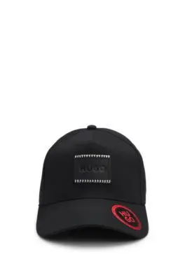 Hugo Cotton Twill Baseball Cap With Logo Patch