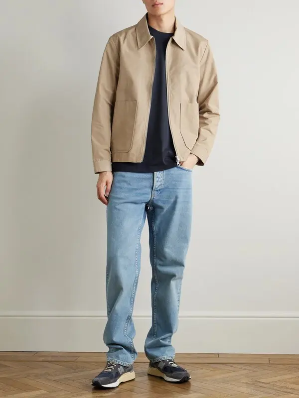 Nn07 Adam App 3209 Logo-appliquéd Pima Cotton-jersey T-shirt - Blue
