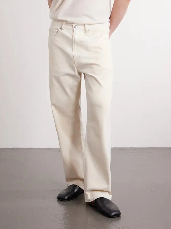 Our Legacy Third Cut Straight-leg Jeans - Neutrals