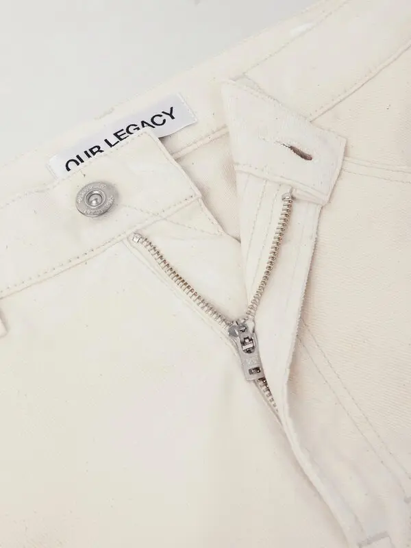 Our Legacy Third Cut Straight-leg Jeans - Neutrals