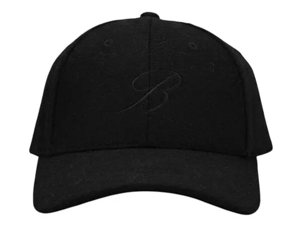 BLVCK Embroidered Cap - Black