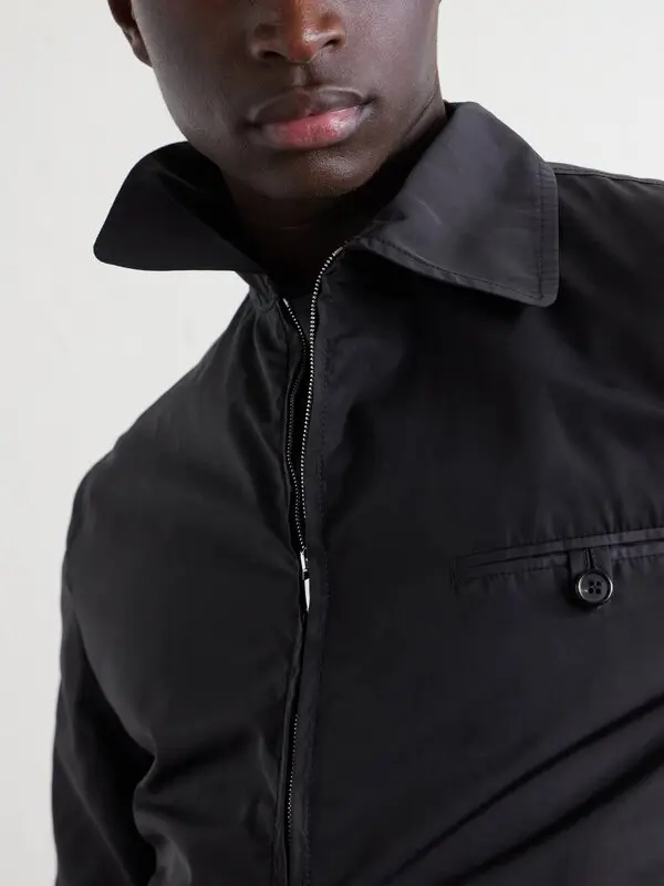 SLOWEAR Woven Bomber Jacket