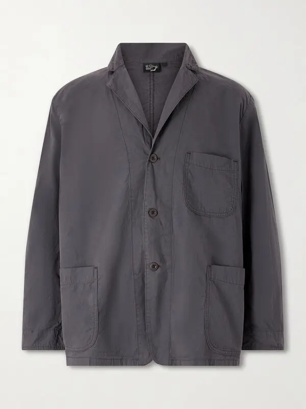 ORSLOW Cotton And Linen-blend Jacket