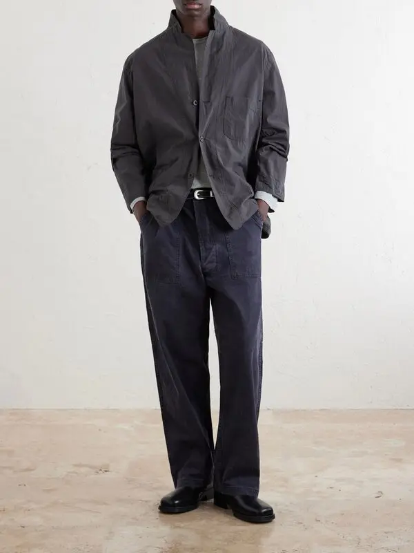 ORSLOW Cotton And Linen-blend Jacket