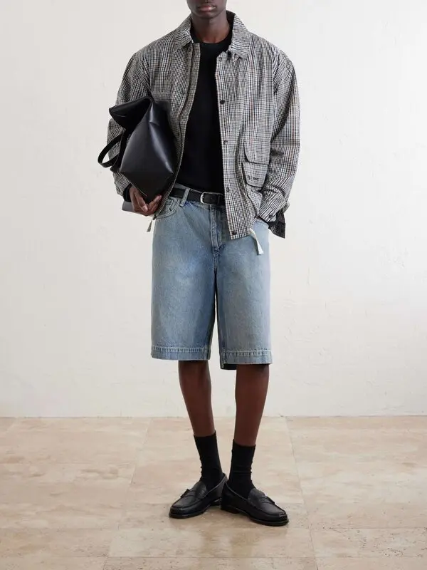 Rag & Bone Wide-leg Denim Shorts
