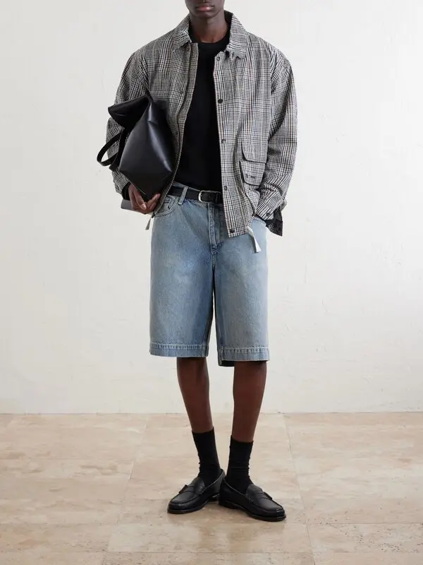 Rag & Bone Wide-leg Denim Shorts