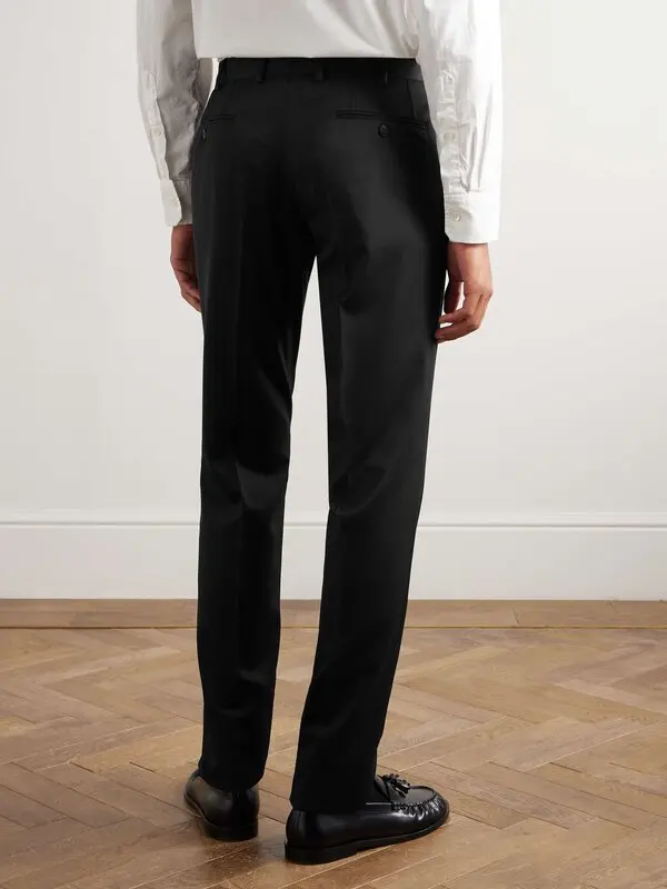 Brioni Super 220s Wool Trousers