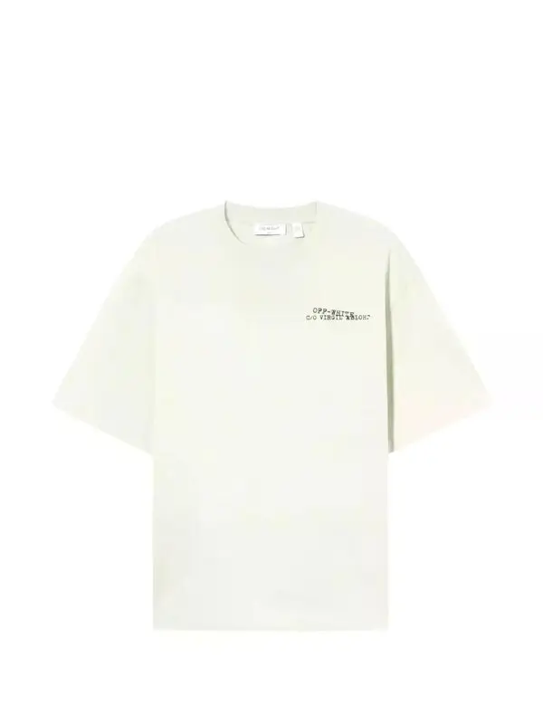 Off-White Logo-print T-shirt - Green