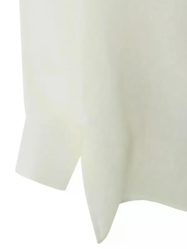 Antonelli Firenze Fringed-trim Button-fastening Shirt - White