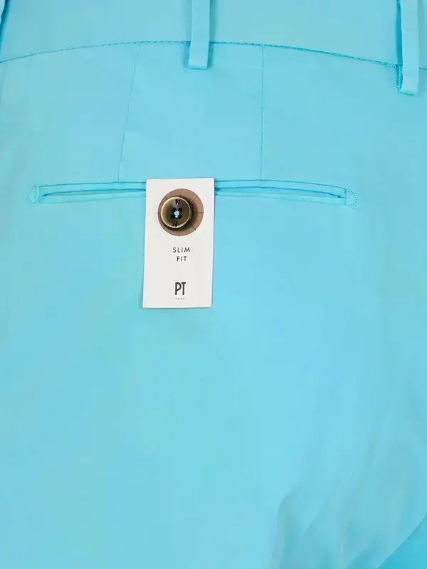 PT TORINO Tailored Slim Fit Trousers - Blue