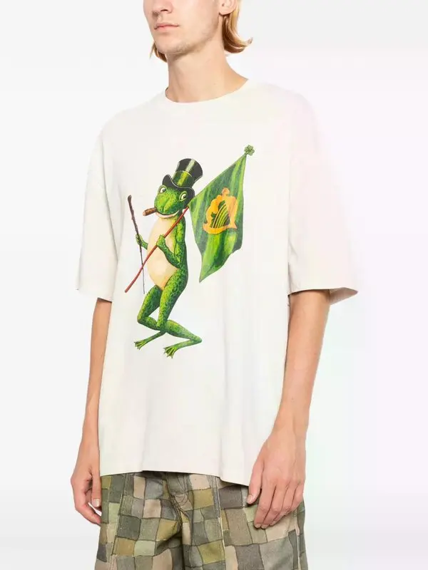 MELT Frog-print T-shirt
