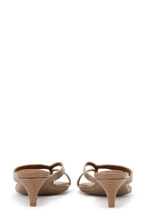 REISS Mia Thong Slide Sandal - Neutral