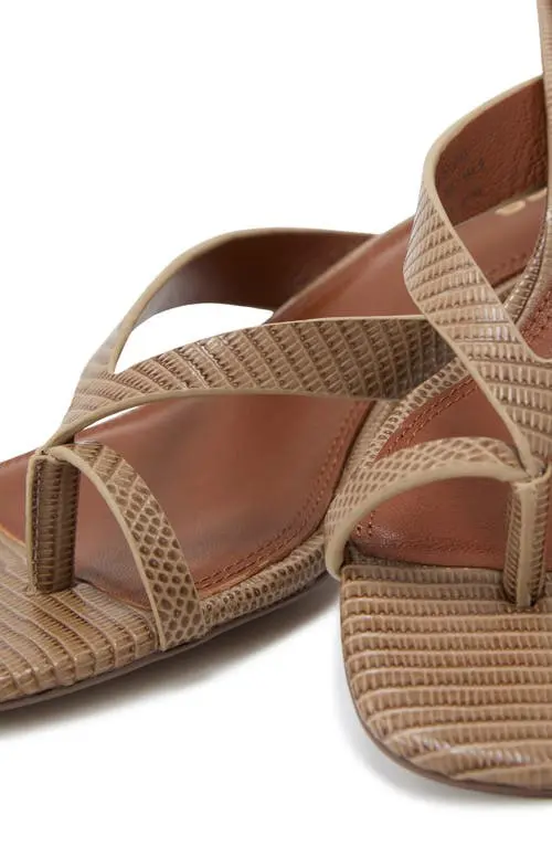 REISS Mia Thong Slide Sandal - Neutral