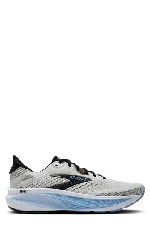 Brooks Ghost 18 Running Shoe - White/black/open Air