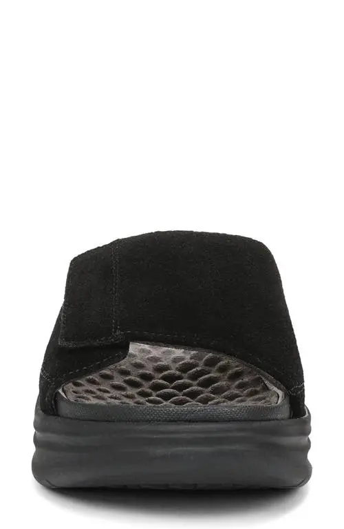 Dr. Scholl'S Feel Calm" Slide Sandal With Revitalize™ Recovery Insert - Black