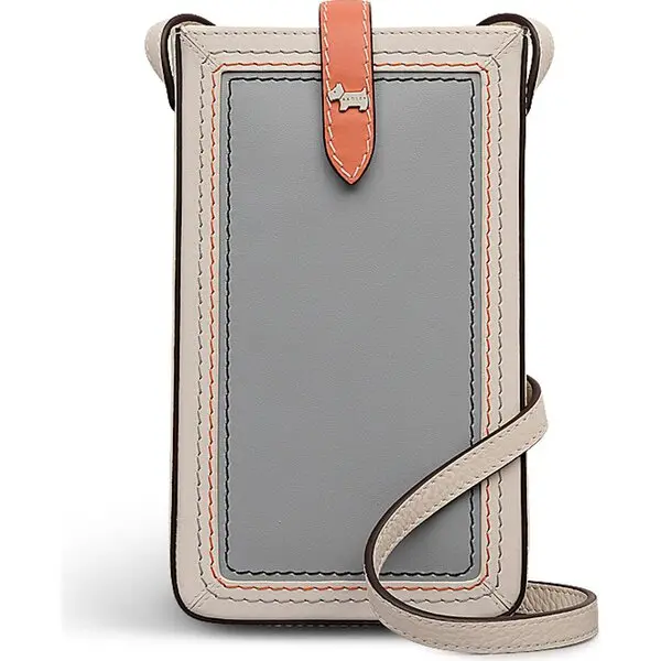 RADLEY Willis Street Colourblock Phone Crossbody Bag - Steel