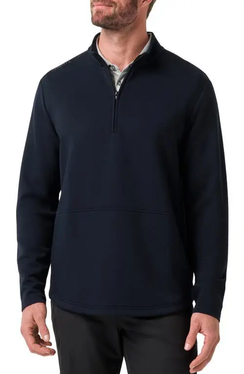 Travis Mathew Fibercloud Quarter Zip Sweatshirt