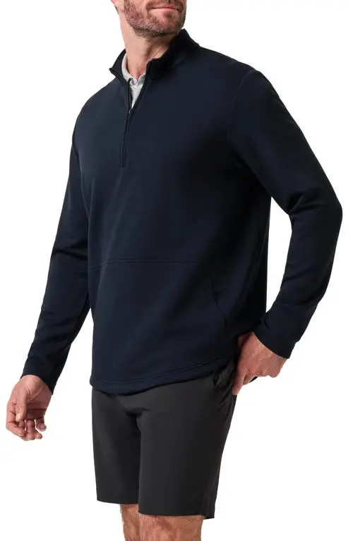 Travis Mathew Fibercloud Quarter Zip Sweatshirt
