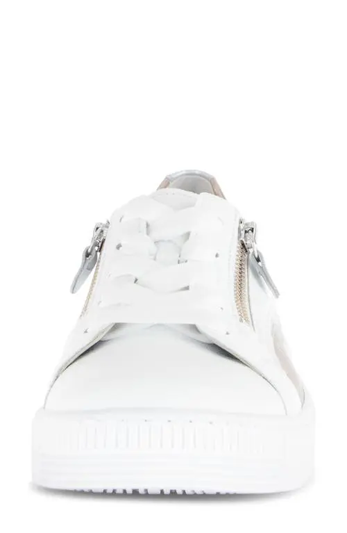 Gabor 83.330 Zip Platform Sneaker - Puder