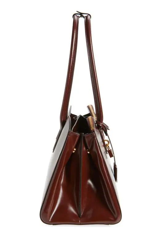 Stella McCartney Ryder Patent Open Tote