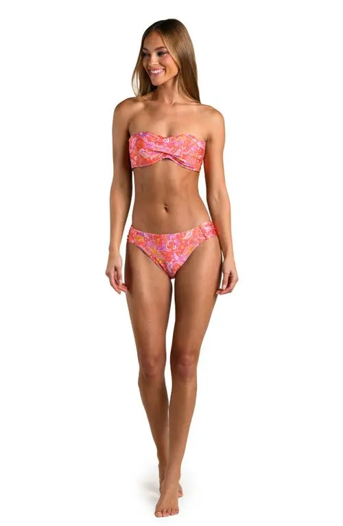 SUNSHINE 79 Paisley Daze Bandeau Bikini Top