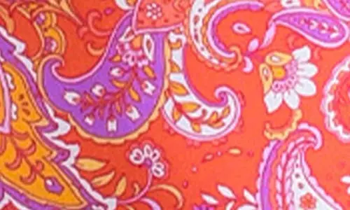SUNSHINE 79 Paisley Daze Shirred Bikini Bottoms