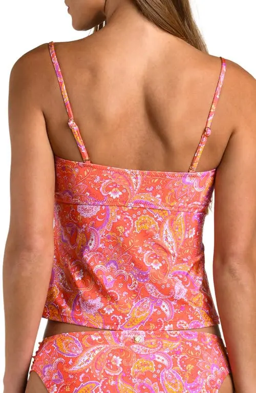 SUNSHINE 79 Paisley Daze Cropped Tankini Top