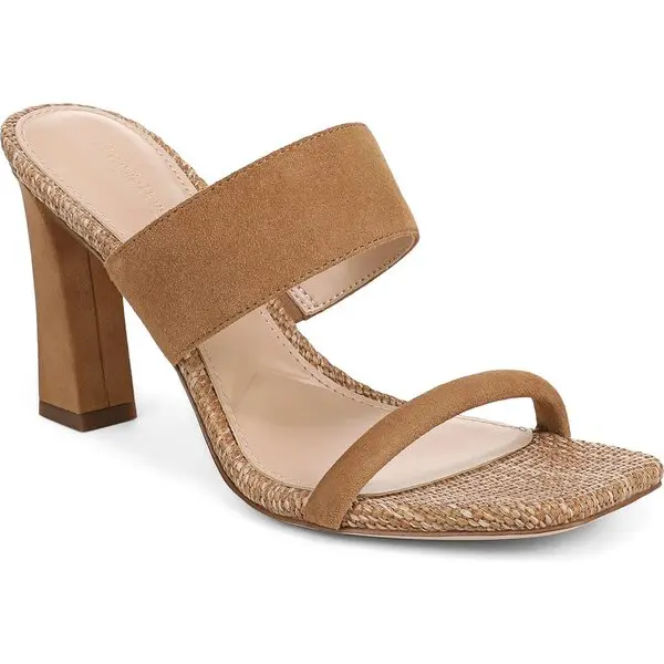 FAVORITE DAUGHTER Gabi Block Heel Sandal - Brown Sugar