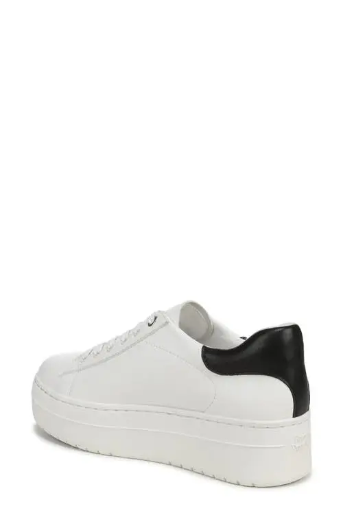 FAVORITE DAUGHTER Naomi Platform Sneaker - White/black